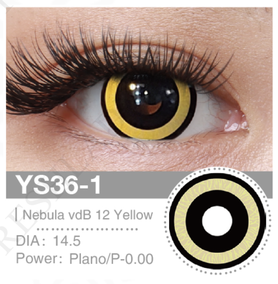 Oyster Nebula Yellow